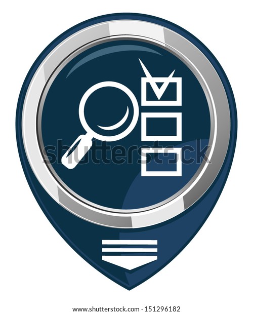 Magnifying Glass Checklist Stock Vector (Royalty Free) 151296182 ...