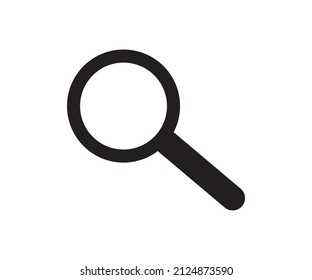 Magnifying Glass Icon Verification Icon Stock Vector (Royalty Free ...