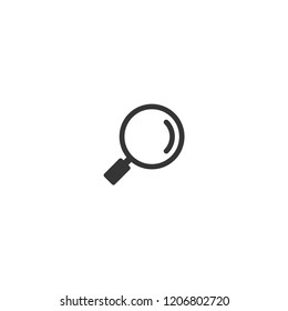 Magnifying Glass Logo Icon Vector Design Stock Vector (Royalty Free ...