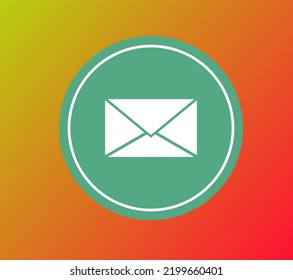 Mail Icon Message Sign Vector Stock Vector (Royalty Free) 2199660401 ...