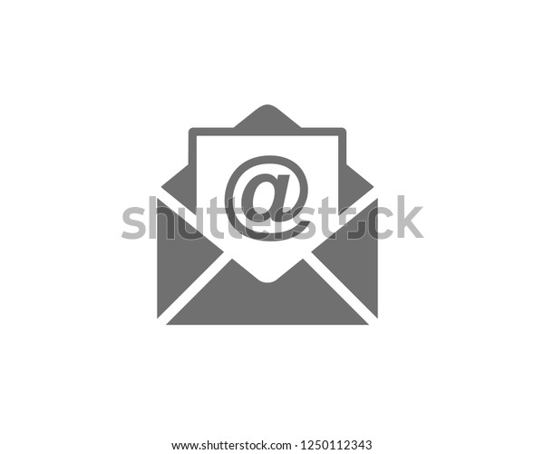Mail Icon Symbols Vector Symbol Web Stock Vector (Royalty Free ...