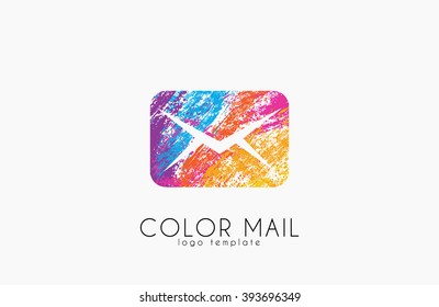 Mail Logo Color Mail Logo Design Stock Vector (Royalty Free) 393696349 ...