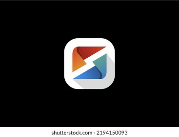 Mail Logo Design Flat Simply Concept Stock Vector (Royalty Free ...