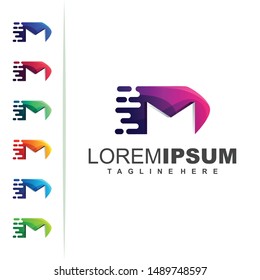 Mail Logo Design Illustration Vector Stock Vector (Royalty Free ...