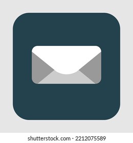 Mail Symbol Icon Office Vector Stock Vector (Royalty Free) 2212075589 ...