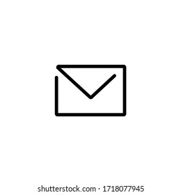 Mail Vector Icon Trendy Flat Design Stock Vector (Royalty Free) 1275971233