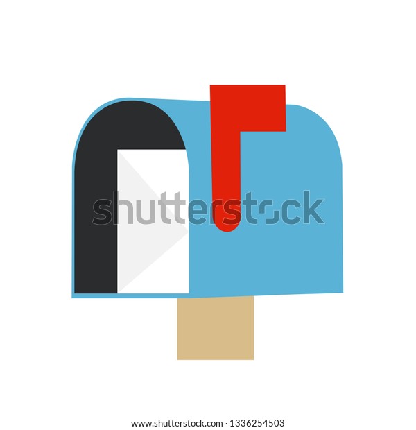 Mailbox Letter Emoji Vector Stock Vector (Royalty Free) 1336254503 ...