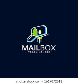 Mailbox Logo Design Image Stock Stock Vector (Royalty Free) 1617872611 ...