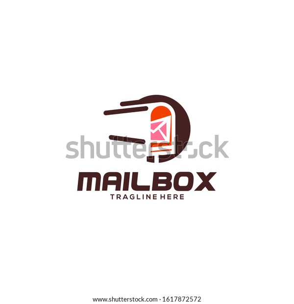 Mailbox Logo Design Image Stock Stock Vector (Royalty Free) 1617872572 ...