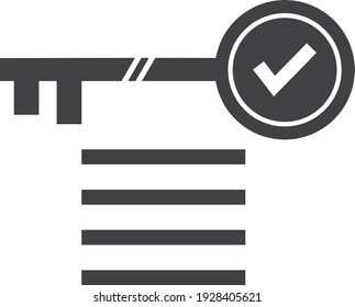 Main Points Key List Icon Stock Vector (Royalty Free) 1928405621 ...