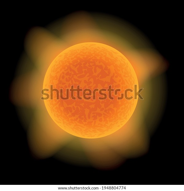 Main Sequence Star Yellow Dwarf Vector Stock Vector (Royalty Free ...