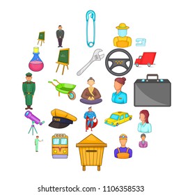 Maintain Icons Set Cartoon Set 25 Stock Vector (Royalty Free ...