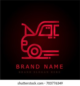 Maintenance Red Chromium Metallic Logo Stock Vector (Royalty Free ...