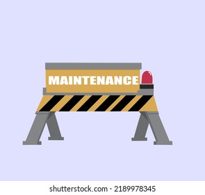 Maintenance Signsymbol Graphic Design Vector Stock Vector (Royalty Free ...