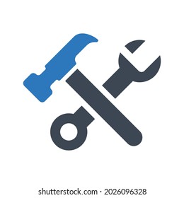 Maintenance Tools Icon Vector Graphics Stock Vector (Royalty Free ...