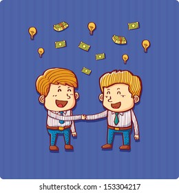 Making Good Ideas Happen Business Cartoons Stock Vector (Royalty Free ...