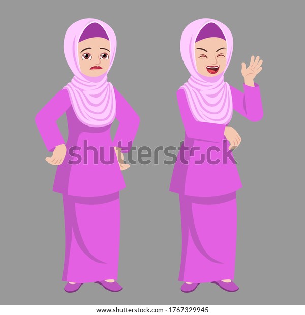 Malay girl cartoon : 1 111 images, photos et images vectorielles de ...