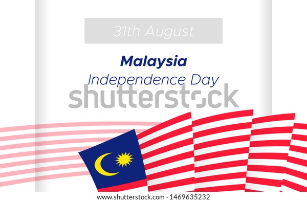Malaysia Merdeka Vector Poster National Traditional Stock Vector ...