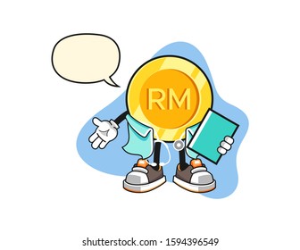 Malaysian Ringgit Doctor Speech Bubble Cartoon Stock Vector (Royalty ...