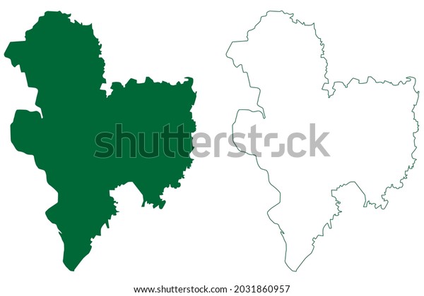 Malda District West Bengal State Republic Stock Vector (Royalty Free ...