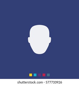 Male Default Avatar Profile Male Head Stock Vector (Royalty Free) 679333546