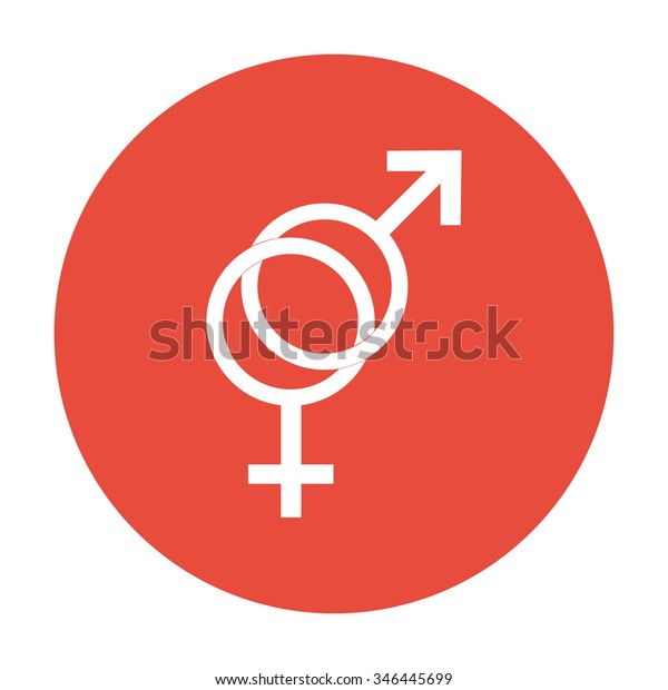Male Female Sex Symbol Vector Illustration Stock Vector Royalty Free