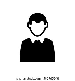 Male Icon Stock Vector (Royalty Free) 592965848 | Shutterstock