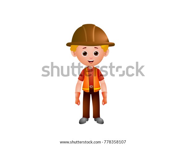 Male Mason Cartoon Vector Image Stock Vector (Royalty Free) 778358107 ...
