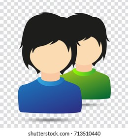 Male Users Stock Vector (Royalty Free) 713510440 | Shutterstock