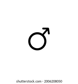 Male Vector Simple Icon Perfect Design Stock Vector (Royalty Free ...