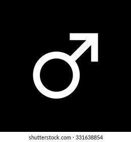 Male White Vector Icon Stock Vector (Royalty Free) 331638854 | Shutterstock