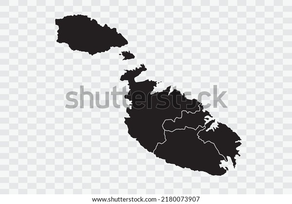 Malta Map Black Color On White: เวกเตอร์สต็อก (ปลอดค่าลิขสิทธิ์ ...