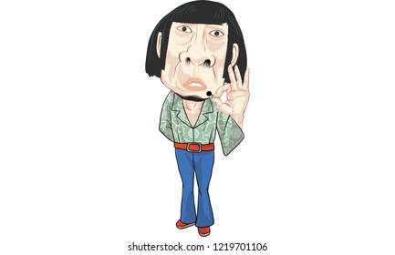 Vector Illustration Cartoon Character Defeated Businessman: vector de ...