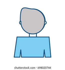 Man Back Cartoon Stock Vector (Royalty Free) 698094676 | Shutterstock