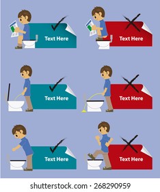 562 Restroom Rules Images, Stock Photos & Vectors | Shutterstock