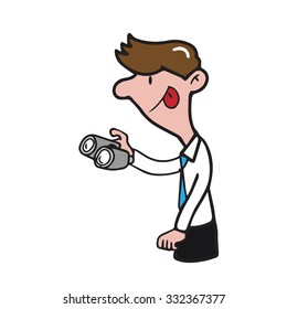Creative Photographer Doing Viewfinder Gesture Flat: стоковая векторная ...