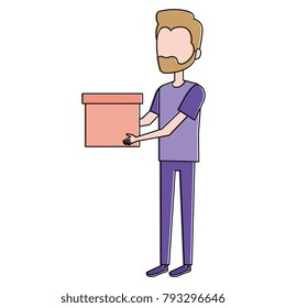 Man Box Avatar Stock Vector (Royalty Free) 793296646 | Shutterstock