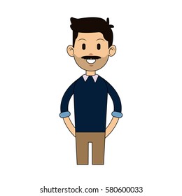 Man Cartoon Icon Stock Vector (Royalty Free) 580600033 | Shutterstock
