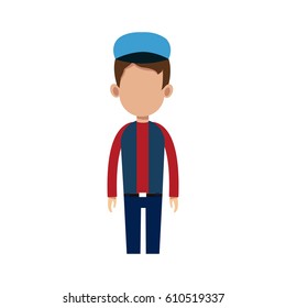 Man Cartoon Icon Stock Vector (Royalty Free) 610519337 | Shutterstock