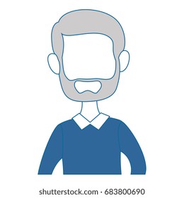 Man Cartoon Profile Stock Vector (Royalty Free) 683800690 | Shutterstock