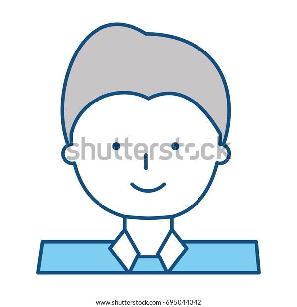 Man Cartoon Profile Stock Vector (Royalty Free) 695044342 | Shutterstock
