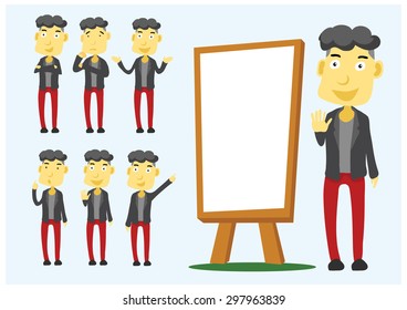 Man Character Design Stock Vector (Royalty Free) 297963839 | Shutterstock