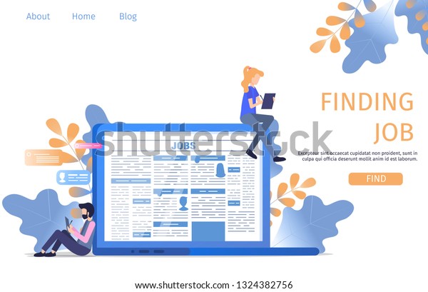 Man Character Fill Cv Profile Form Stock Vector (Royalty Free ...