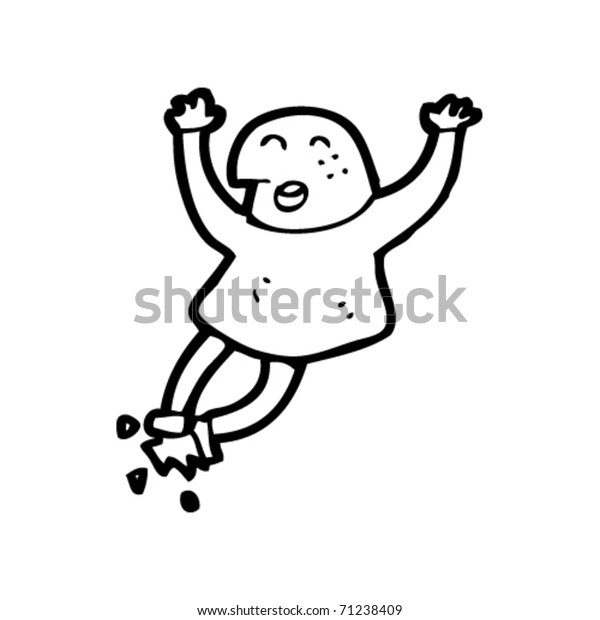 Man Clicking His Heels Cartoon Stock Vector (Royalty Free) 71238409 ...