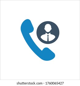 Man Contact Icon Vector Illustration Stock Vector (Royalty Free ...