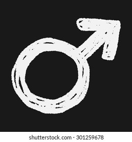 Man Doodle Stock Vector (Royalty Free) 301259678 | Shutterstock