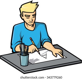 80,143 Writer drawing Images, Stock Photos & Vectors | Shutterstock
