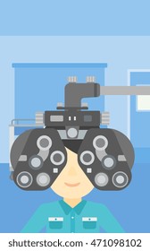 1,587 Eye exam cartoon Images, Stock Photos & Vectors | Shutterstock