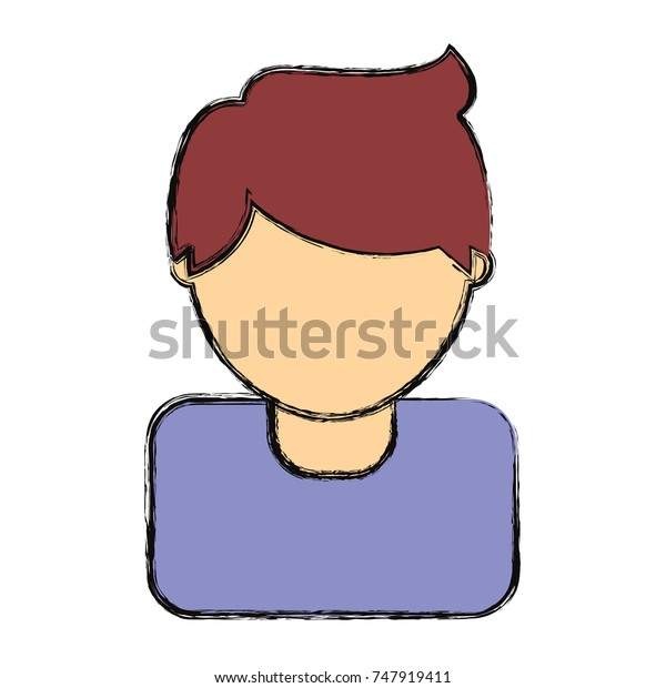 Man Face Vector Illustration Stock Vector (Royalty Free) 747919411 ...
