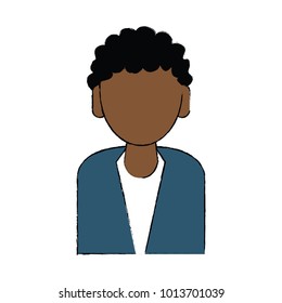 Man Faceless Cartoon Stock Vector (Royalty Free) 1013701039 | Shutterstock